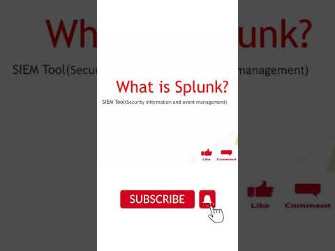 Learn What is Splunk in few seconds! #cyber #stockmarket #splunk #cybersecurity #career #learning