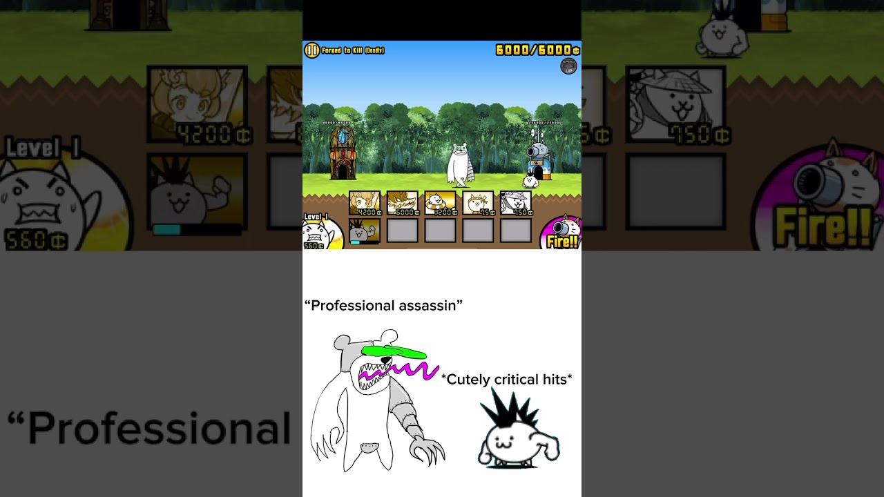 The Most Disrespectful Unit 💀 (Battle cats)