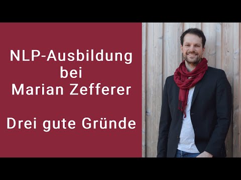 NLP-Ausbildung bei Marian Zefferer