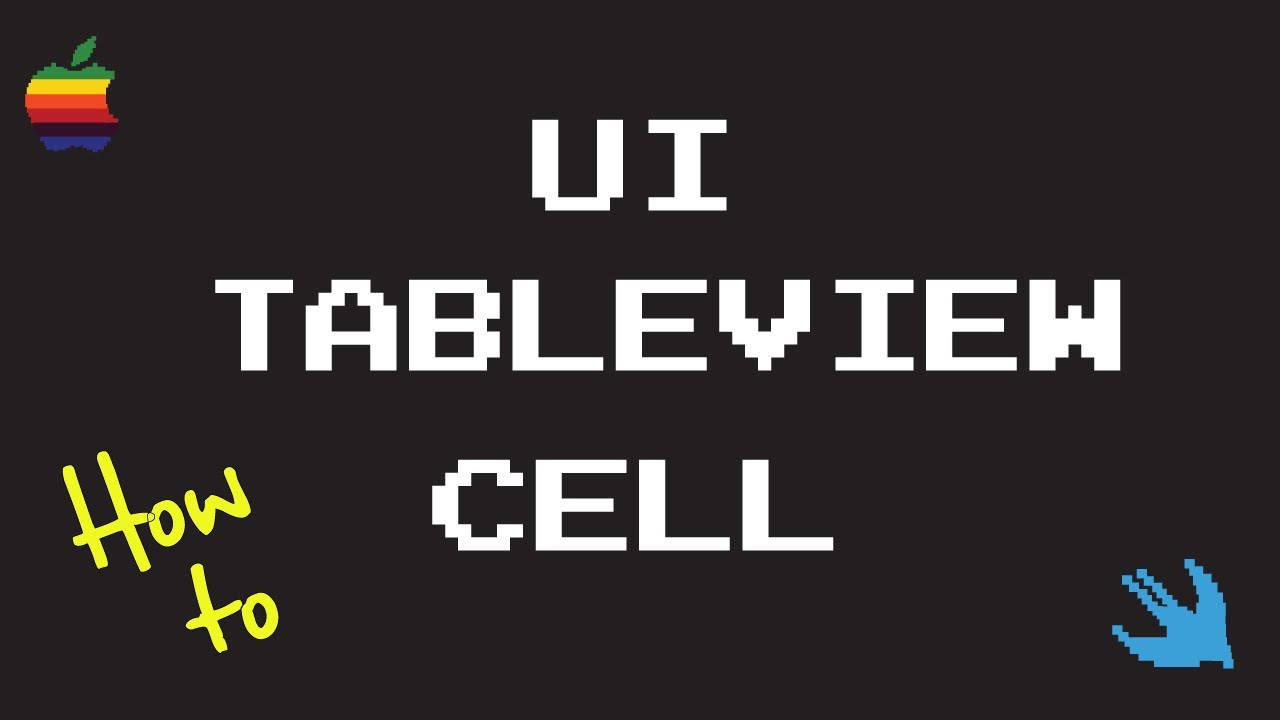 How to Custom UITableViewCell