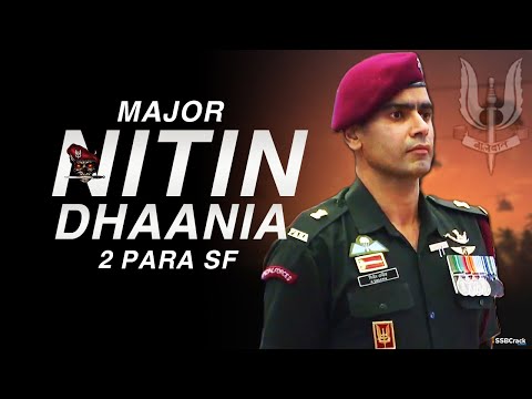 Brave Major Nitin Dhaania 2 PARA SF Shaurya Chakra