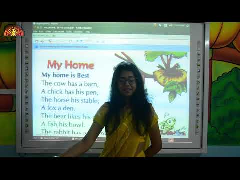 PREP ENGLISH RHYME 'MY HOME'
