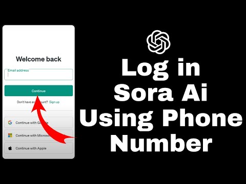 How to Login to SORA Ai Using Phone Number