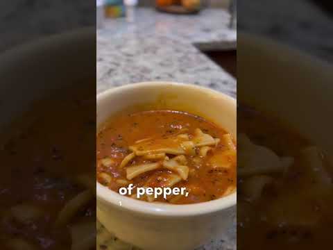 My momās lasagna soup recipe⦠I forgot to say, a half a cup of heavy creamļæ¼