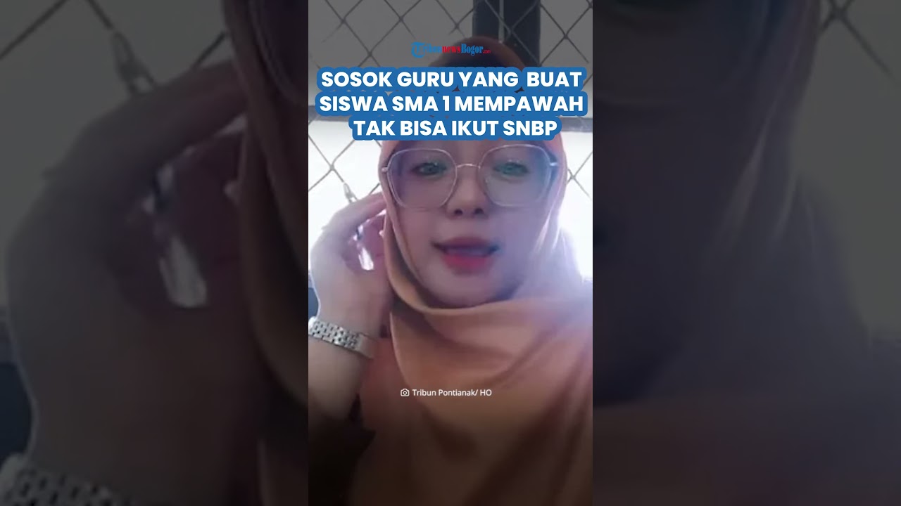 Viral Sosok Febrini, Wakepsek yang Buat Siswa SMA 1 Mempawah Gagal Ikut ...