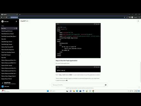 python flask with mysql