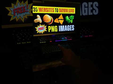 30 Websites To Download Free PNG Images #shorts