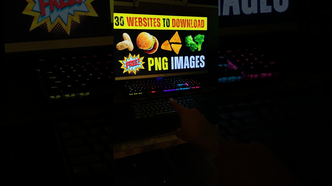 30 Websites To Download Free PNG Images #shorts