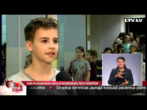 Par pusdienām skolā norēķinās ar e-kartēm