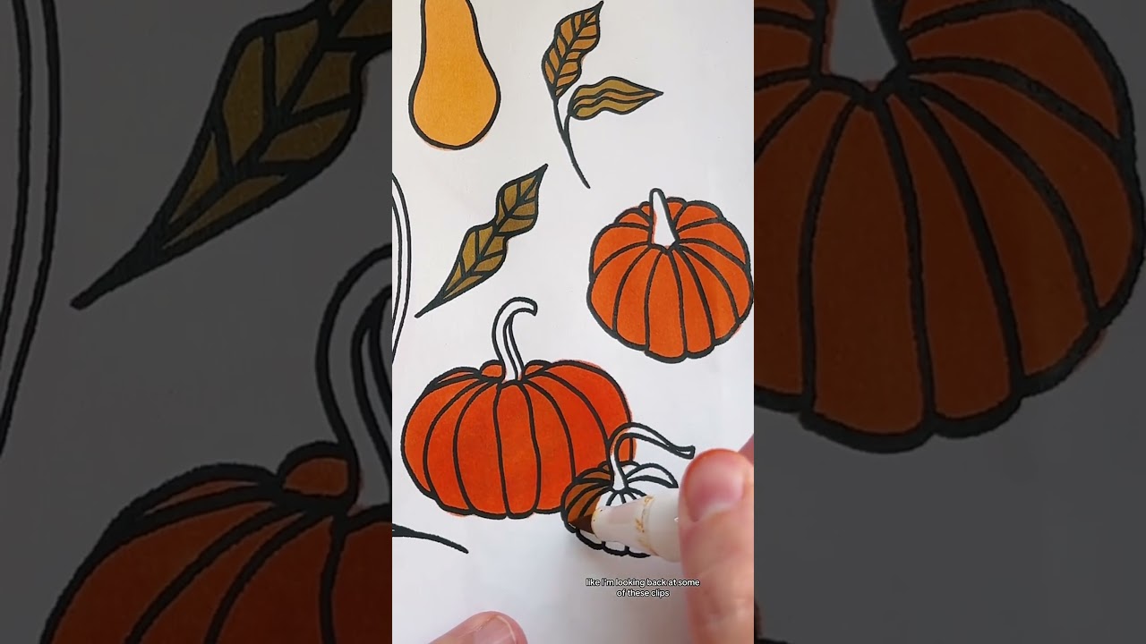 Unleash your creativity with stunning fall coloring designs
