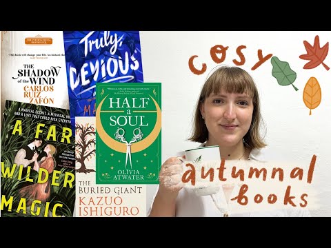 cosy autumnal book recommendations | fantasy, murder mystery, and fae Bridgerton 🍂🍄