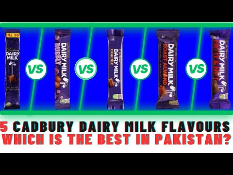 Cadbury Dairy Milk Pakistan | 5 Flavours | Taste Test & Price Comparison