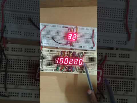 POSITIONAL value of SIX BITS BINARY number for DECIMAL -32