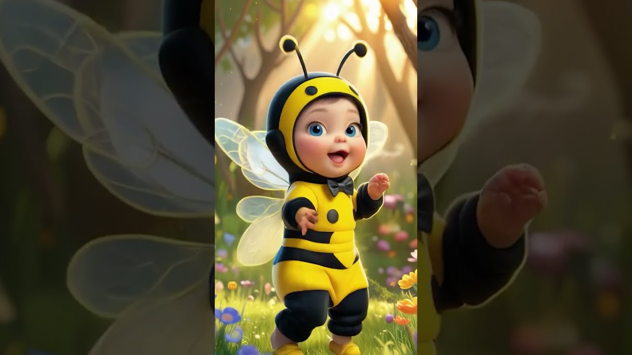 Bumble Bee Tiktok Viral l Cute Bumble bee chibi #tiktokmashup #tiktok #remix #shorts #bumblebee