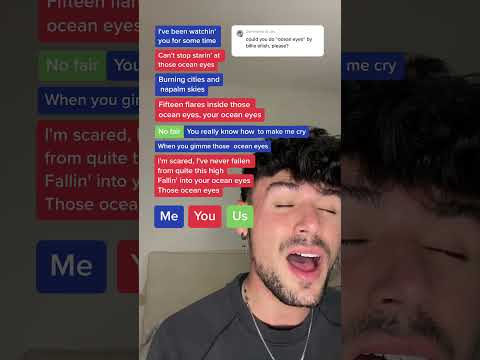 Ocean Eyes????️ Singing challenge????️ by Billie Eilish