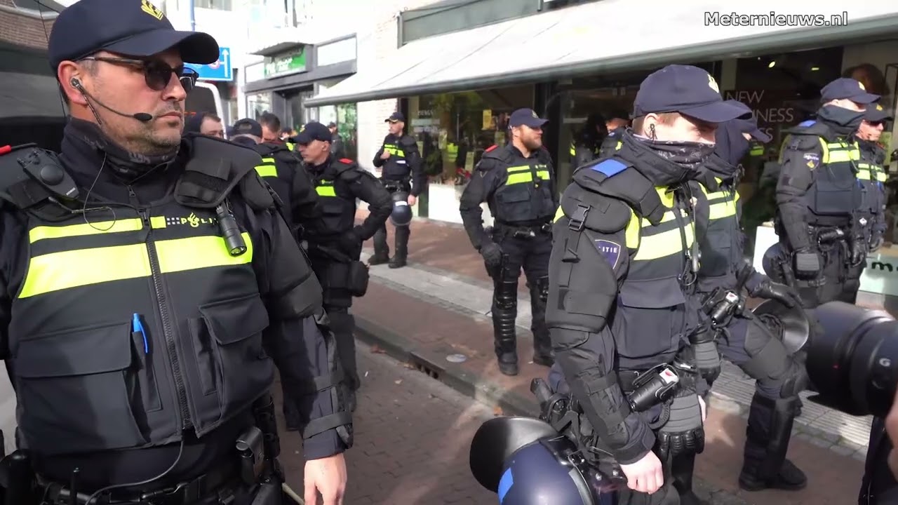 Verboden Pegida-demonstratie in Assen(Video)