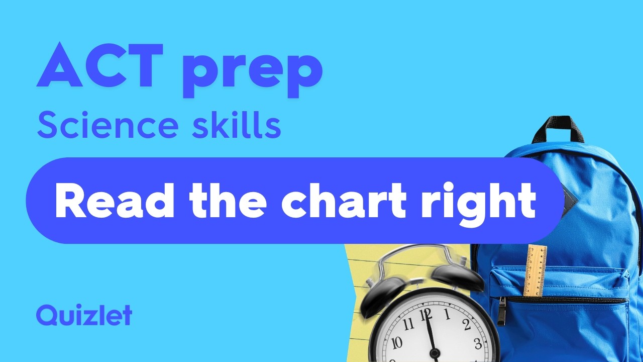 ACT Science – How to Read Charts and Data Efficiently