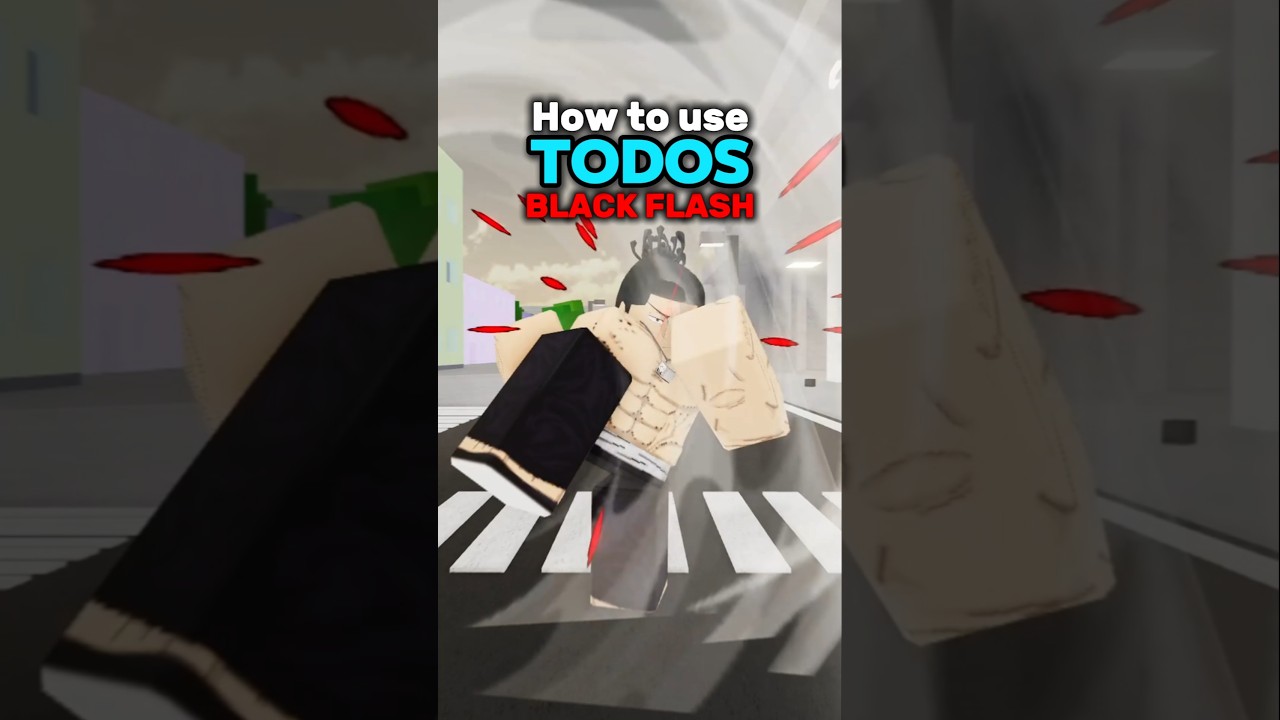 How to Use Todo's Black Flash #jujutsushenanigans #roblox #foryou #shenanigans #jjk #jjs #anime