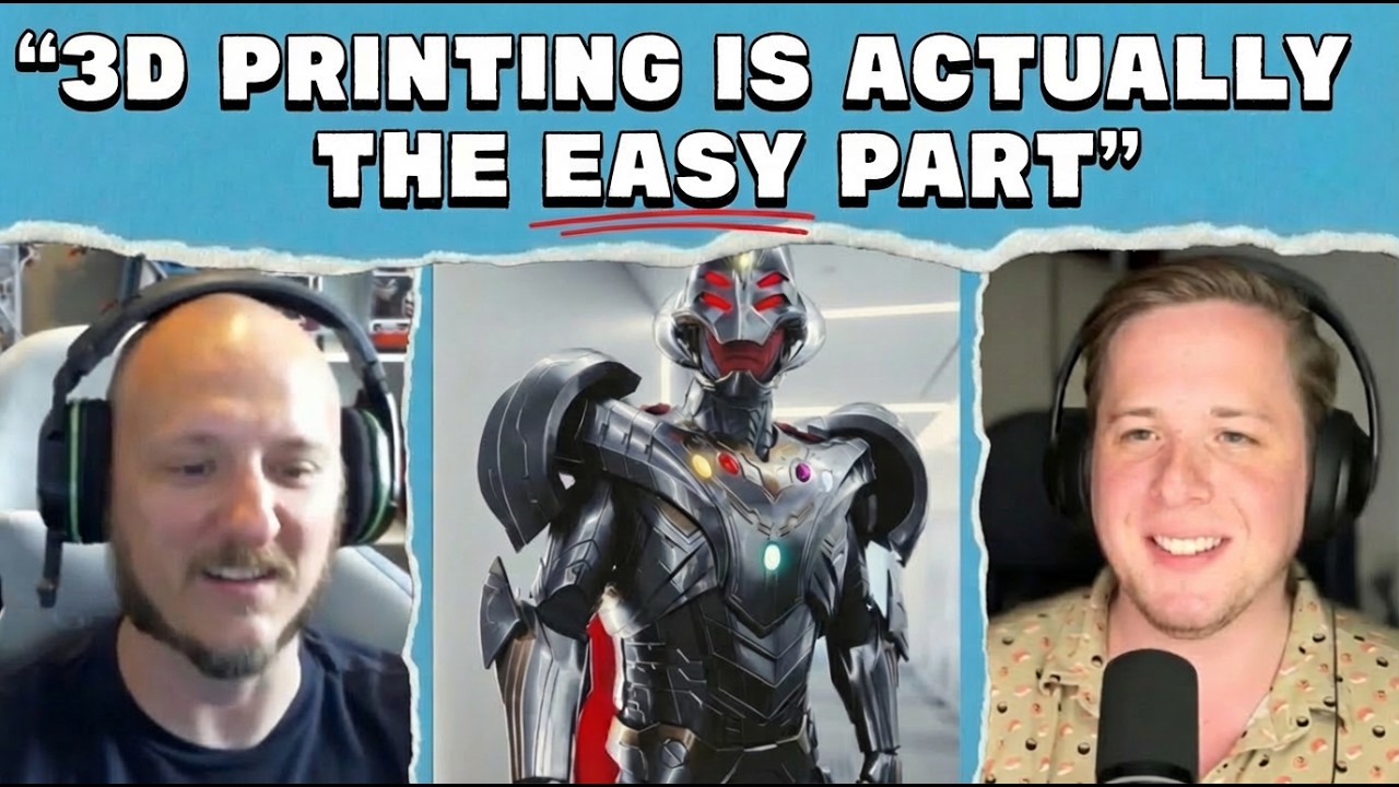 The Man Behind the Internet’s VIRAL 3D Printed Props | A Conversation with Third Dimension Builds