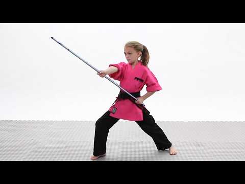 Martial Artist Averi Presley in Pink ProForce Gi by AWMA