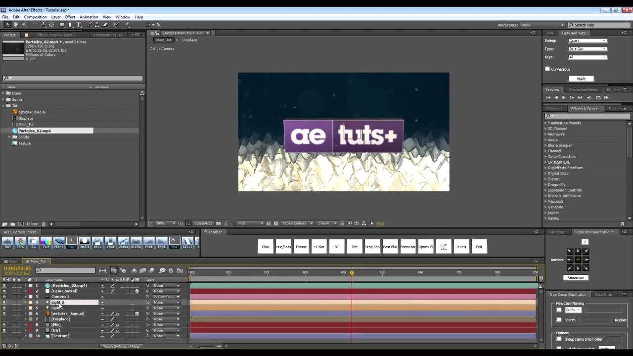 Trapcode Mir Frozen Logo Tutorial
