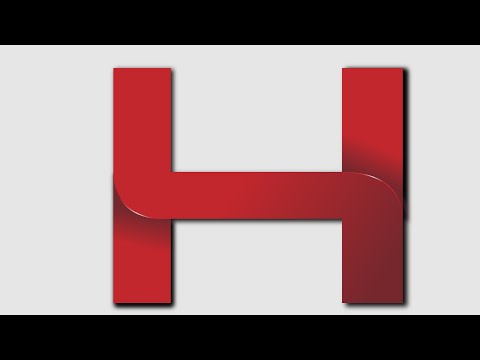 How to Create Letter H Logo in Illustrator (Tutorial)