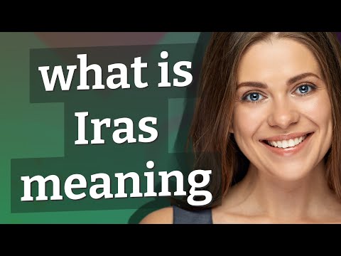 Iras | meaning of Iras