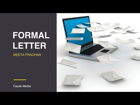 How to Write Formal Letter or Business Letter | English | Language