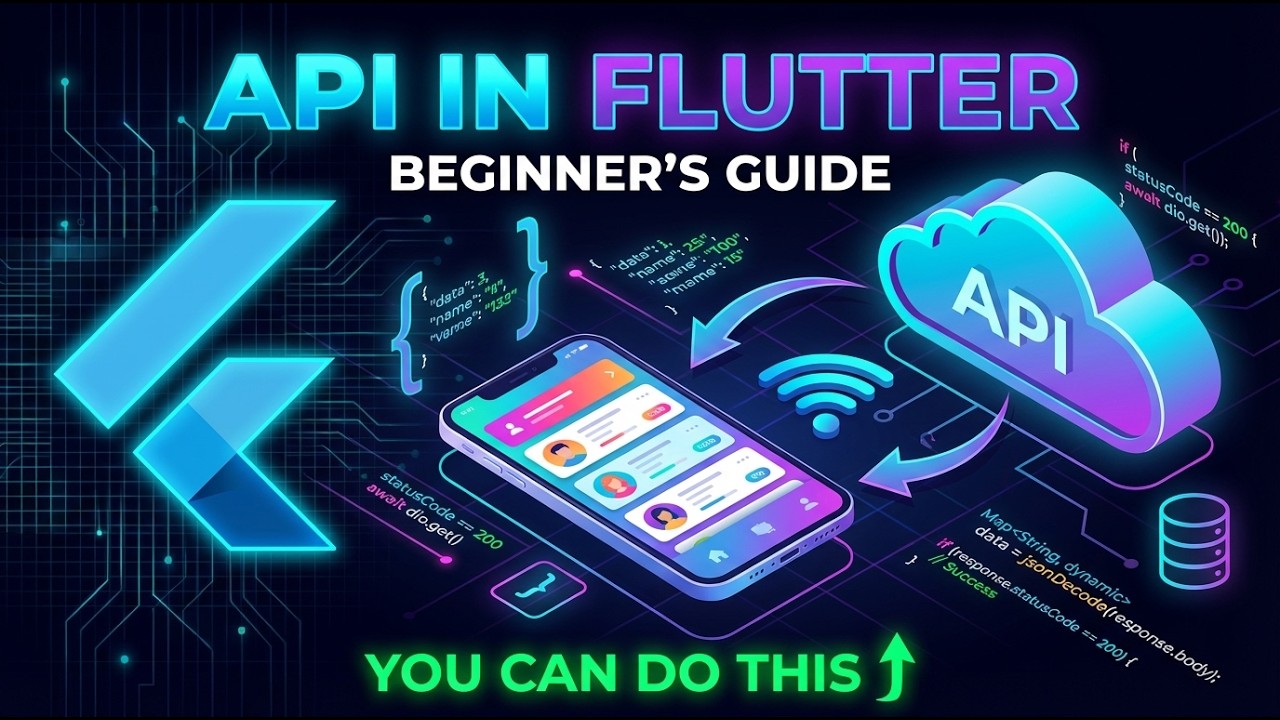 You Will Be Able to Integrate APIs in Flutter After This Video (Dio Tutorial 2026)