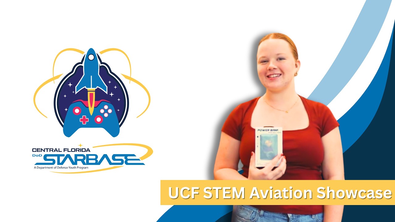 DoD STARBASE CFL at UCF STEM Aviation Showcase!