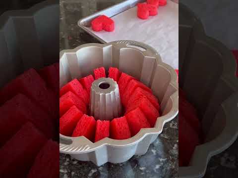 Surprise Heart Chocolate Bundt Cake