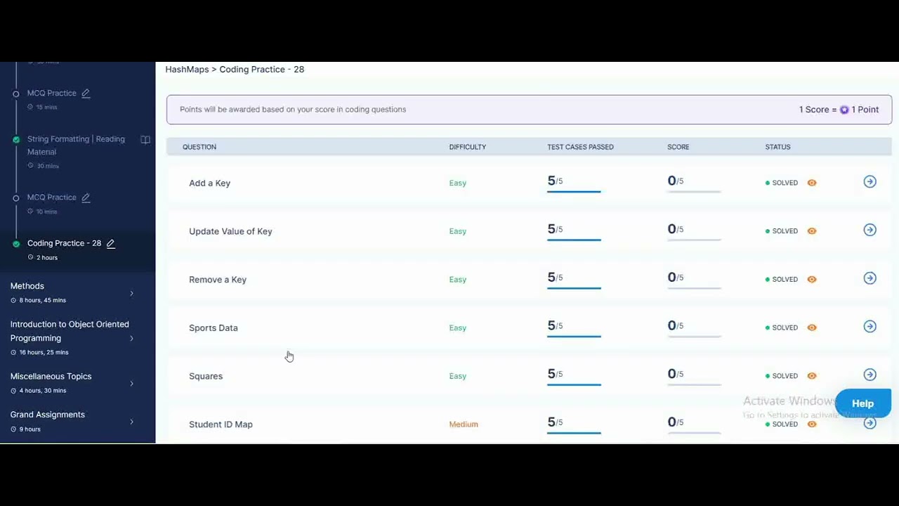 coding practice - 28 java fundamentals QA automation Testing NXTWAVE