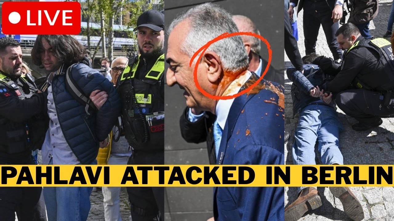 🚨 BREAKING: Reza Pahlavi ATTACKED In Berlin - Explosions In Iran - IRGC Members Poisoned
