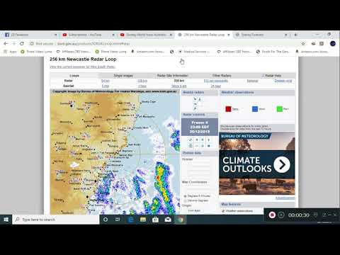 Sydney's Insane radar and Learmonth in WA...No rain for you!!