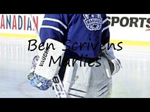 How to pronounce Ben Scrivens Marlies in Dutch?