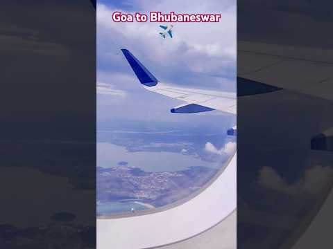 ✈️Our First Flight #travel #odisha #airport #dabolim #viral #bhubaneswar #goaairport #firstflight
