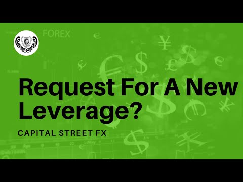 Request For Leverage Change | Capital Street Fx