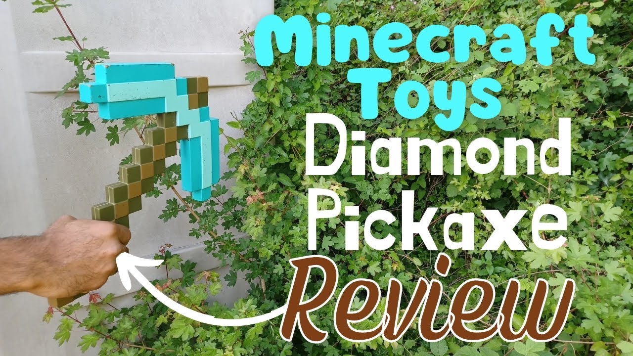 Minecraft Toys (Diamond Pickaxe) Review