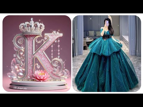 Choose your Name's First LETTER and see your dream dress π€©π€β¨|style squad