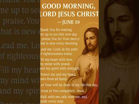 Good Morning Prayer #prayer #dailyprayer #faith #gospel #bibleverse #god #lord #jesus #blessed
