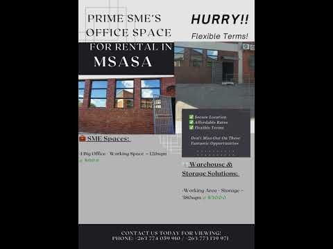 Prime SMEs Office Space for Rental – Offices, Storage & Warehouses in Msasa!
