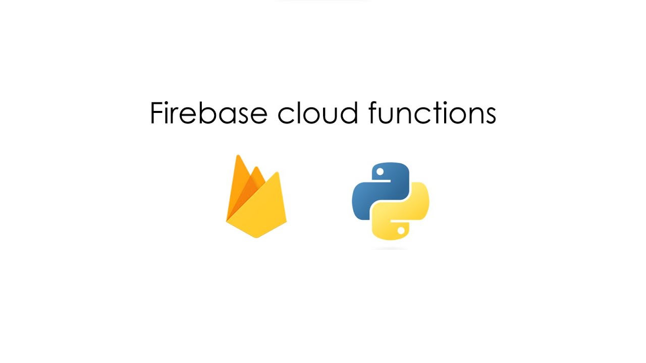 Firebase cloud functions Python English