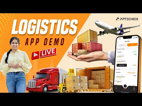 On-Demand AI Logistics Software Development | App Live Demo | Admin Panel | User Panel | Apptechies