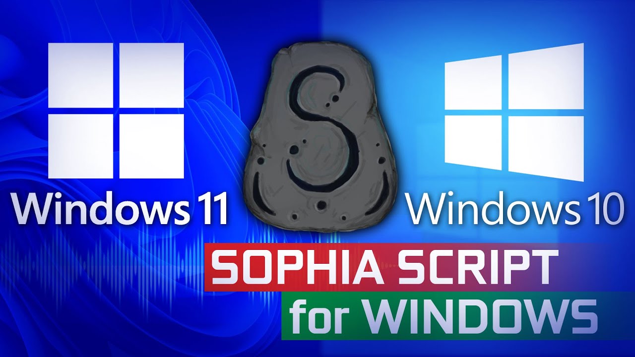 Sophia Script for Windows in Action: Schedule Tasks, TAB autocomplete and SophiApp