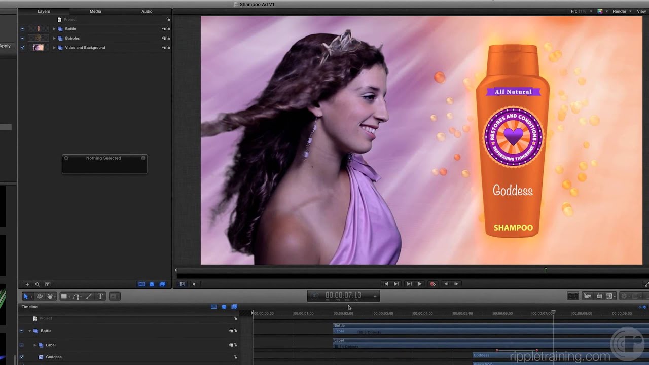 Motion 5 - Adding and Modifying a Replicator