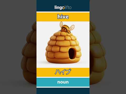 π¬π§π―π΅ hive - γγ€γ : learn English : θ±θͺγε¦γΌγ : vocabulary builder