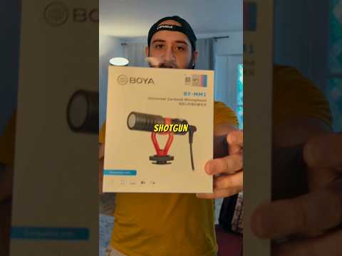 Testing the cheapest mic on Amazon. Boya by MM1