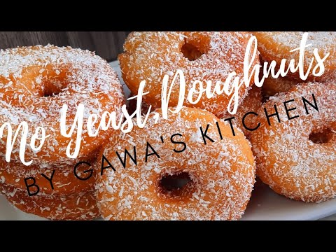 No yeast doughnuts/Easy donuts/soft and fluffy donuts/gawa's kitchen