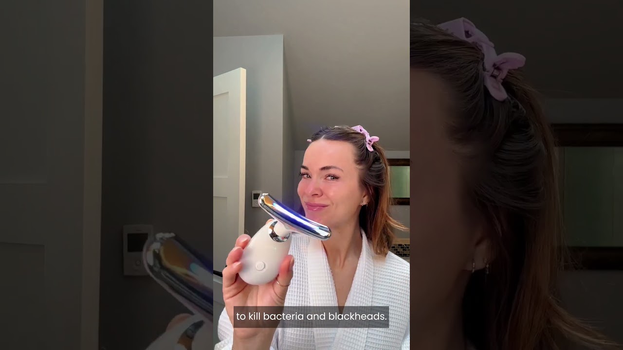 SILK SKIN GLOW FACIAL MASSAGER - RED LIGHT THERAPY FACIAL SCULPTING DEVICE