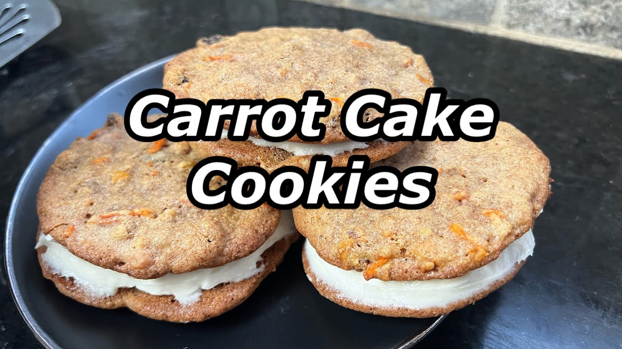 Delicious Carrot Cake Cookies - Twisted Mikes